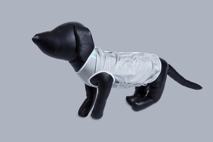 DOG UNDERSHIRT FOR TELEMETRY - Stock & Custom | Lomir Biomedical